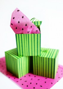 Printable Watermelon Boxes