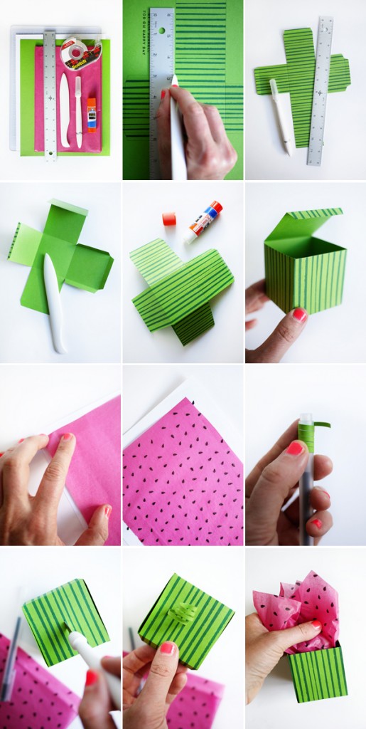 Printable Watermelon Boxes