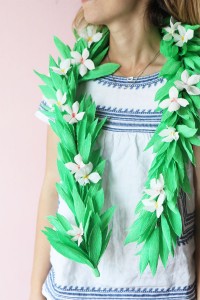 Crepe Paper Lei DIY + A Giveaway!