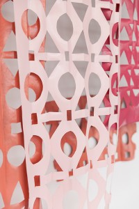 Modern Papercut Backdrop DIY
