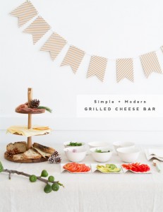 Simple & Modern Grilled Cheese Bar