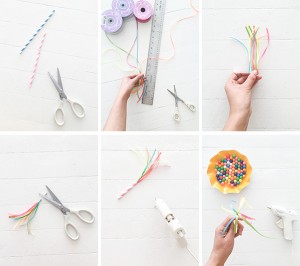 DIY Maypole Cupcake Toppers