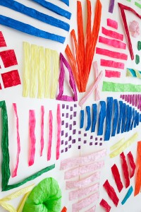 Embroidered Paper Backdrop