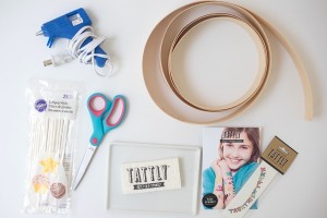 Tattoo Cake Topper DIY