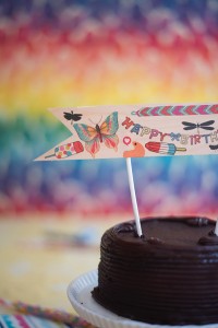Tattoo Cake Topper DIY