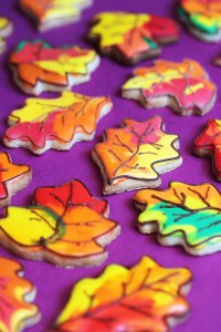 Fall Leaf Cookies