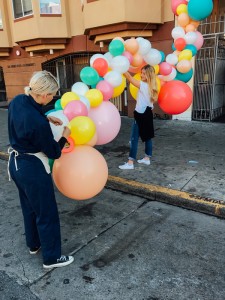 Geronimo Balloons + OHD Birthday Balloon Installation
