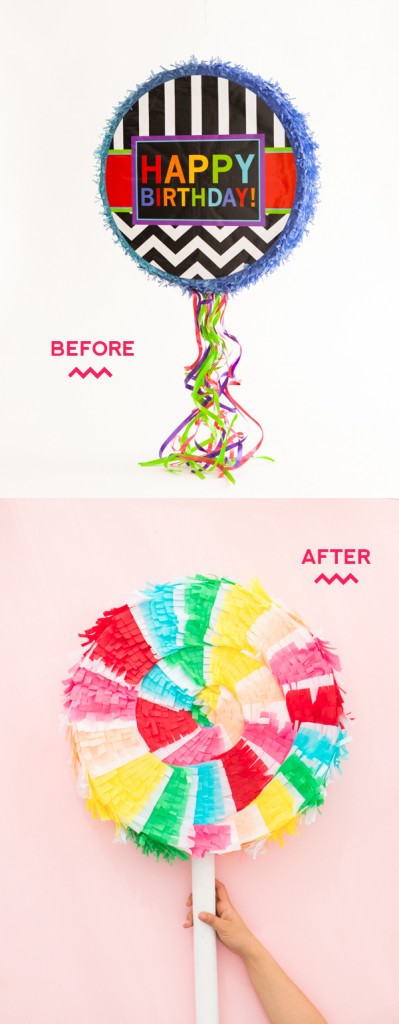 Lollipop Pinata Makeover