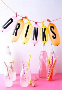 Three Ways: Sticker Letter Party Ideas