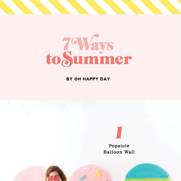 7 Ways to Summer