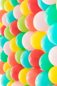 Gumball Machine Balloon Wall