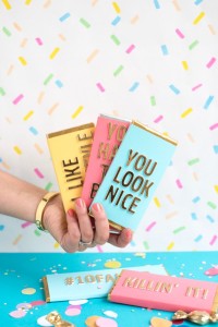 Compliments Candy Bars DIY