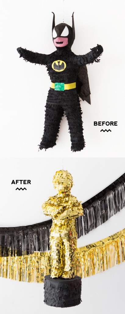 Oscars Watch Party: Pinata Makeover