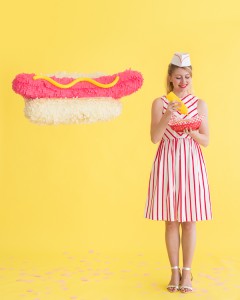 Hot Dog Pinata