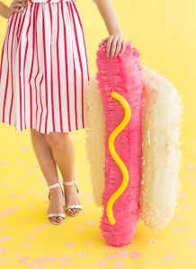 Hot Dog Pinata