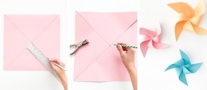 Giant Spinning Pinwheel Backdrop