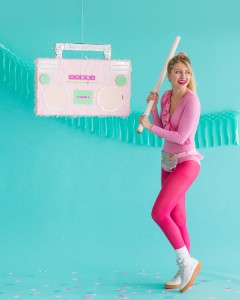 DIY 80’s Style Boombox Pinata