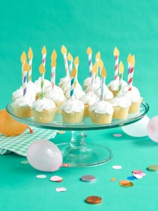 Birthday Candle Cupcake Toppers DIY